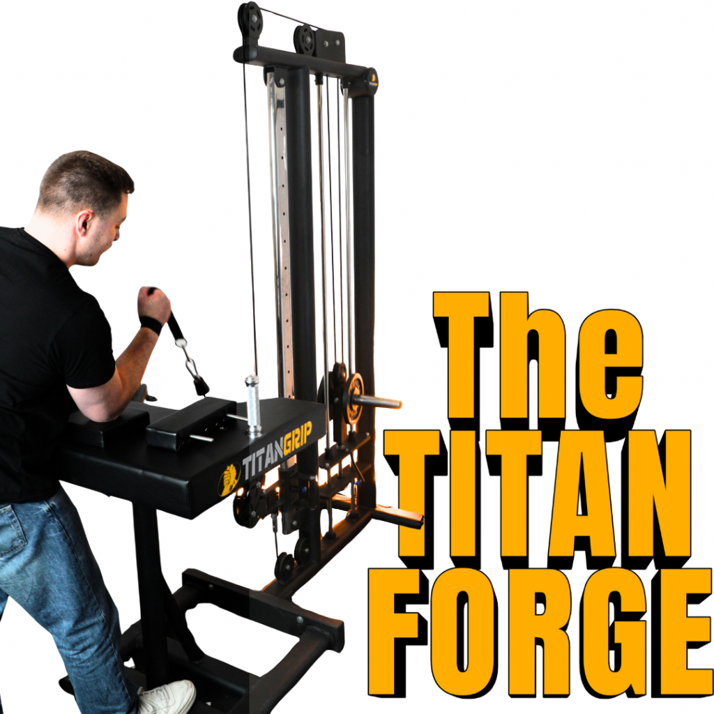 TITANFORGE - ultimative Armwrestling Trainingsstation - Titangrip